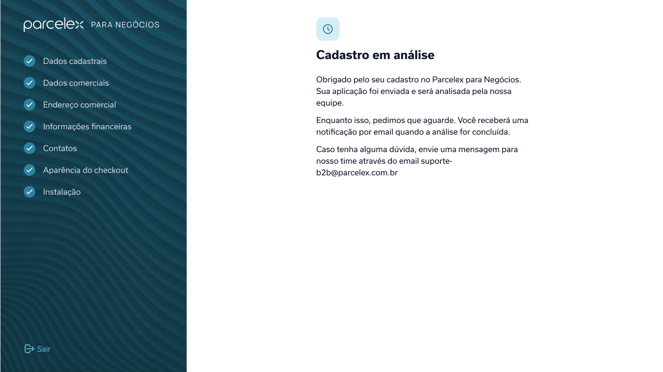 Como cadastrar minha loja para vender com o Parcelex?